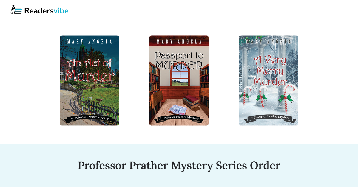 Professor Prather Mystery Book Series In Order (4 Books)