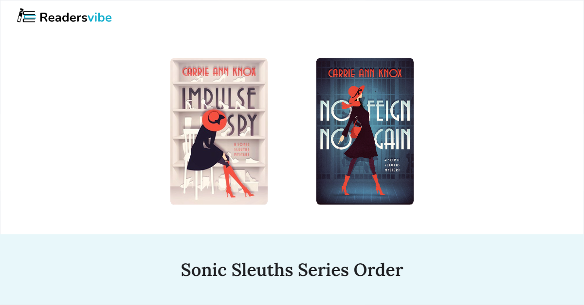 Sonic Sleuths Book Series In Order (2 Books)