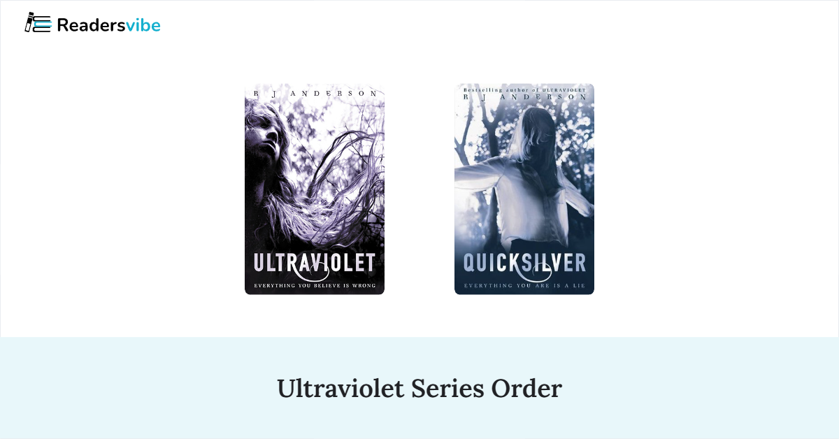 Ultraviolet Book Series In Order (3 Books)