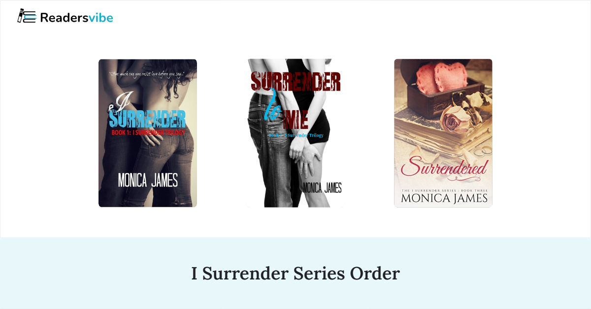 I Surrender Book Series In Order (4 Books)