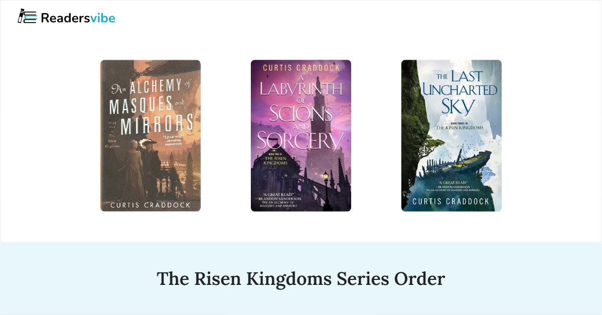 The Risen Kingdoms Book Series In Order (3 Books)