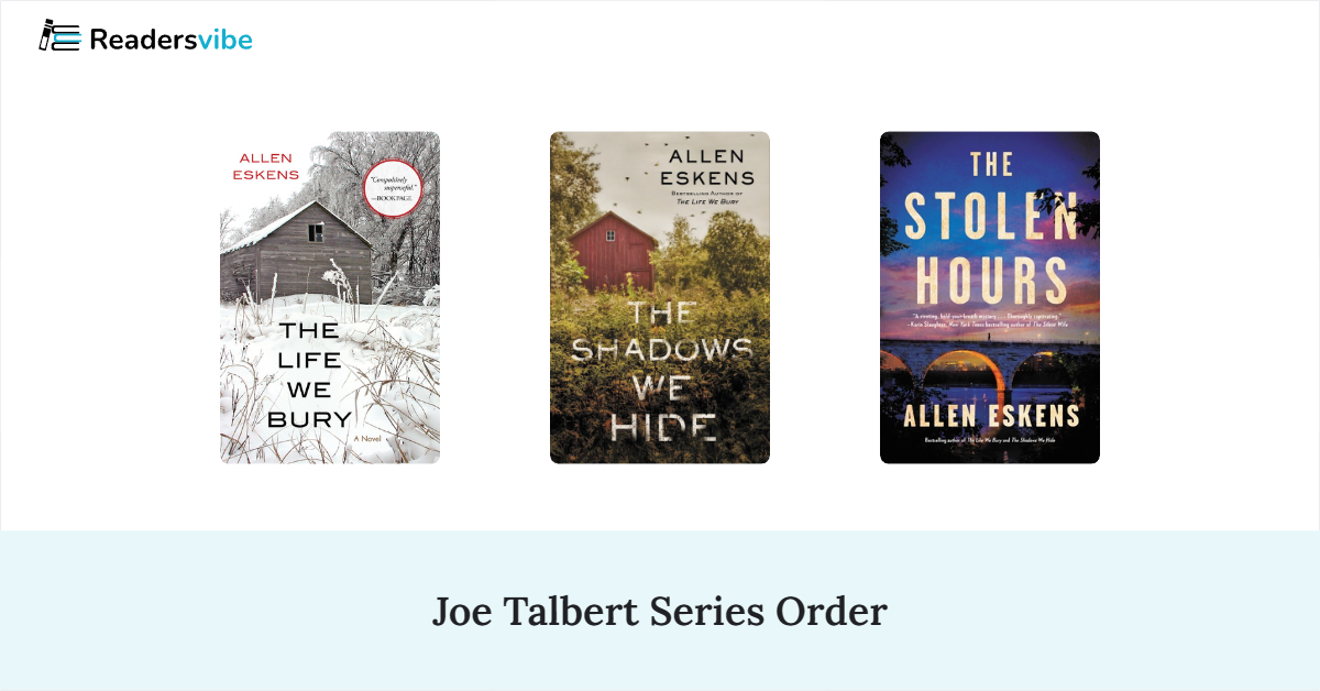 Joe Talbert Book Series In Order (3 Books)