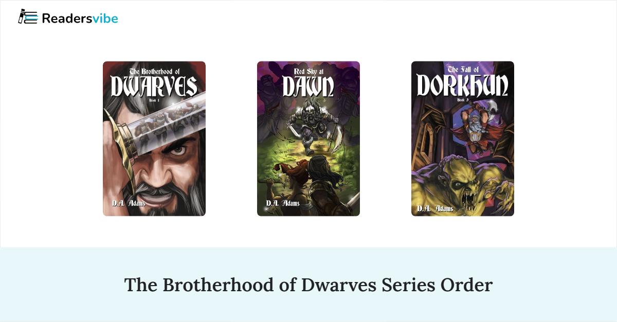 The Brotherhood of Dwarves Book Series In Order (4 Books)