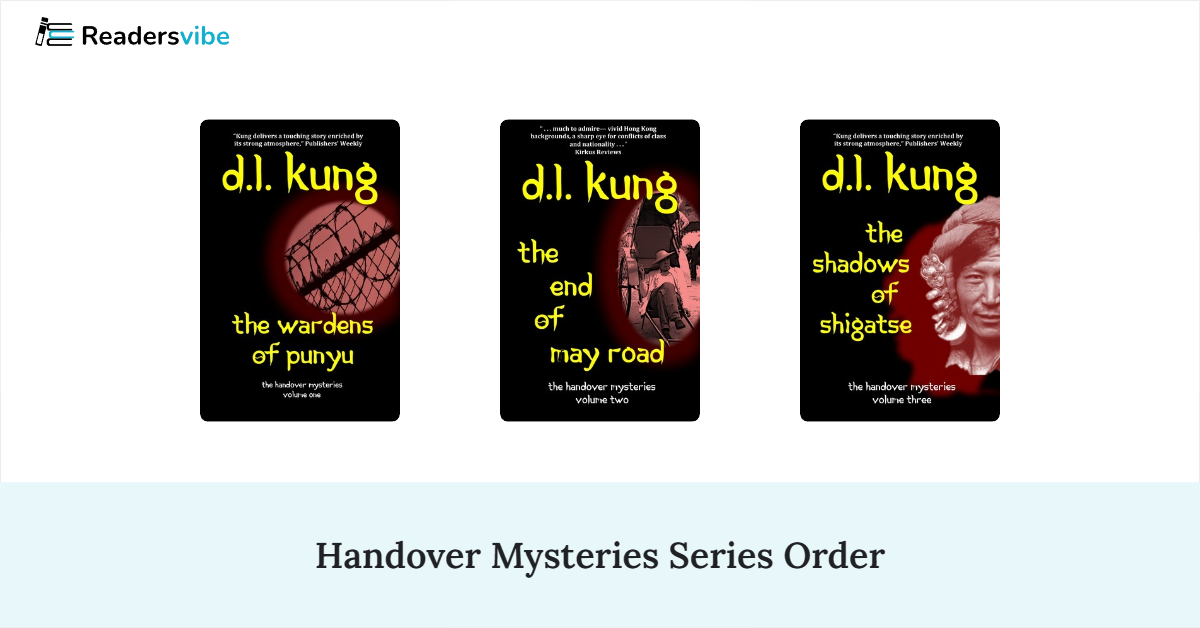 Handover Mysteries Book Series In Order (3 Books)