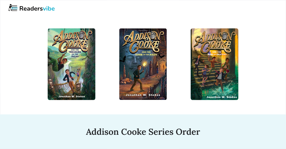 Addison Cooke Book Series In Order (3 Books)