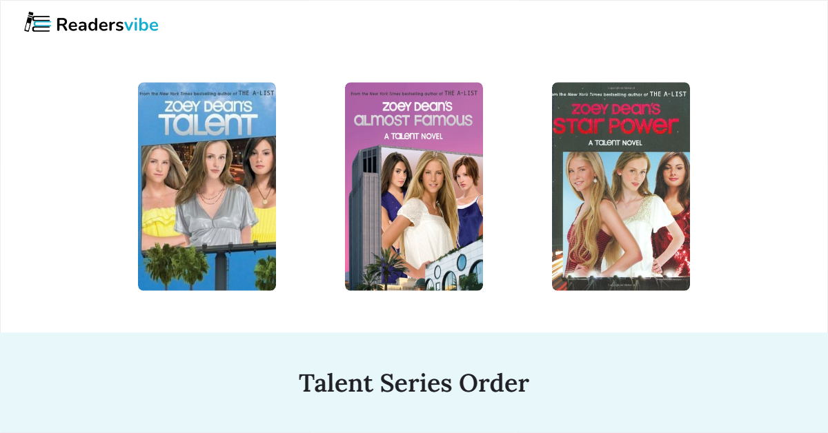 Talent Book Series In Order (4 Books)