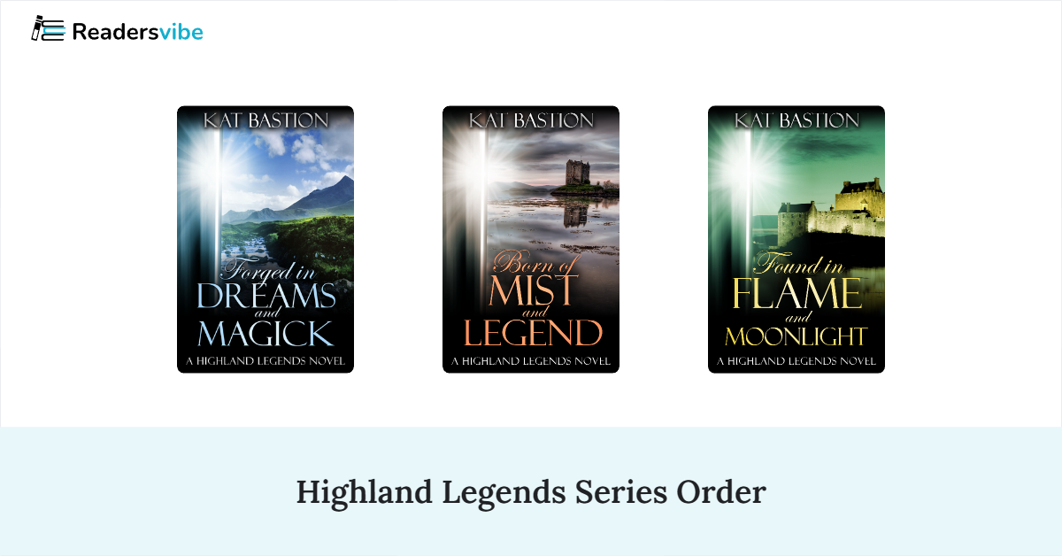 Highland Legends Book Series In Order (3 Books)
