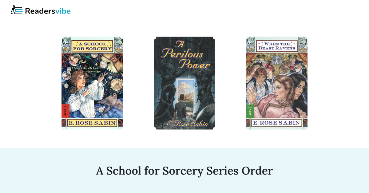 A School for Sorcery Book Series In Order (3 Books)
