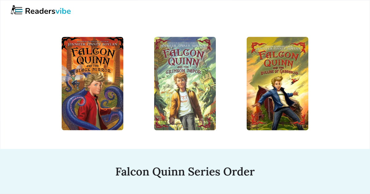 Falcon Quinn Book Series In Order (3 Books)