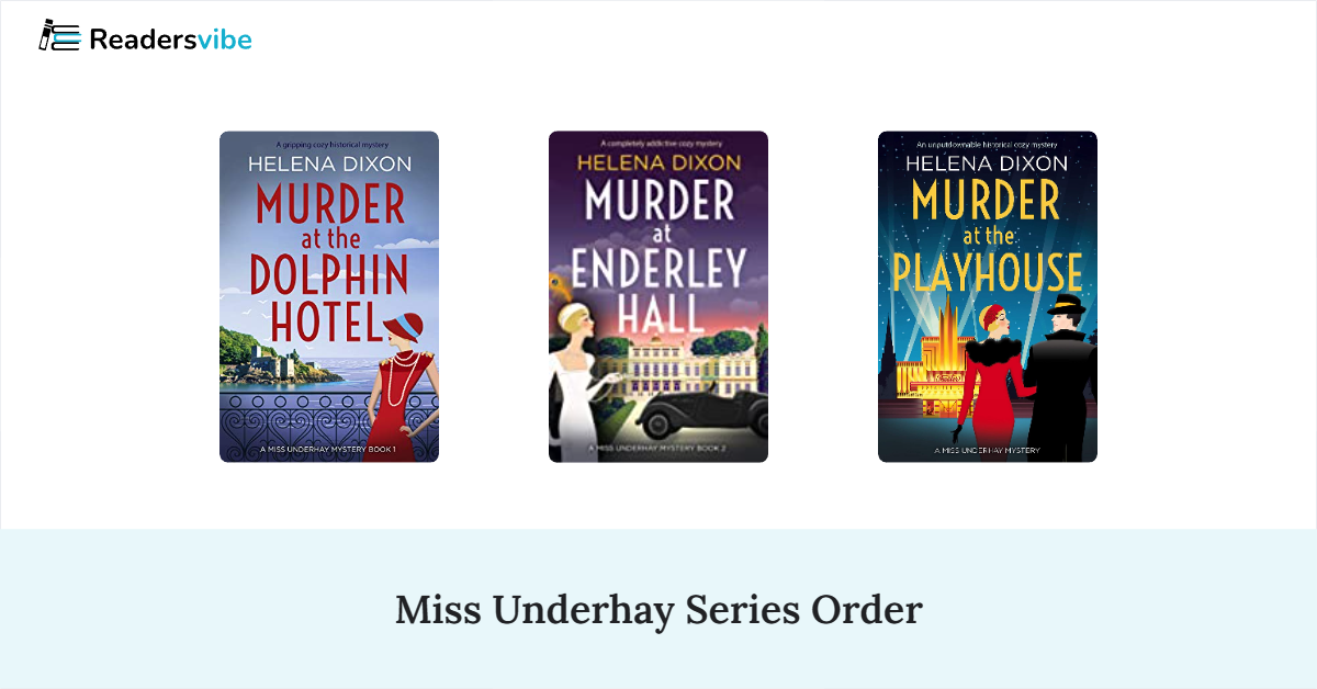 Miss Underhay Book Series In Order (14 Books)