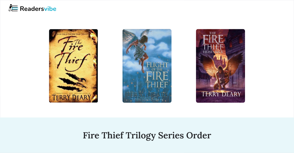 Fire Thief Trilogy Book Series In Order (3 Books)