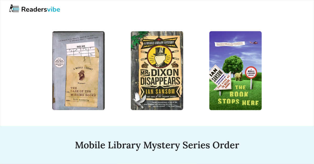 Mobile Library Mystery Book Series In Order (4 Books)