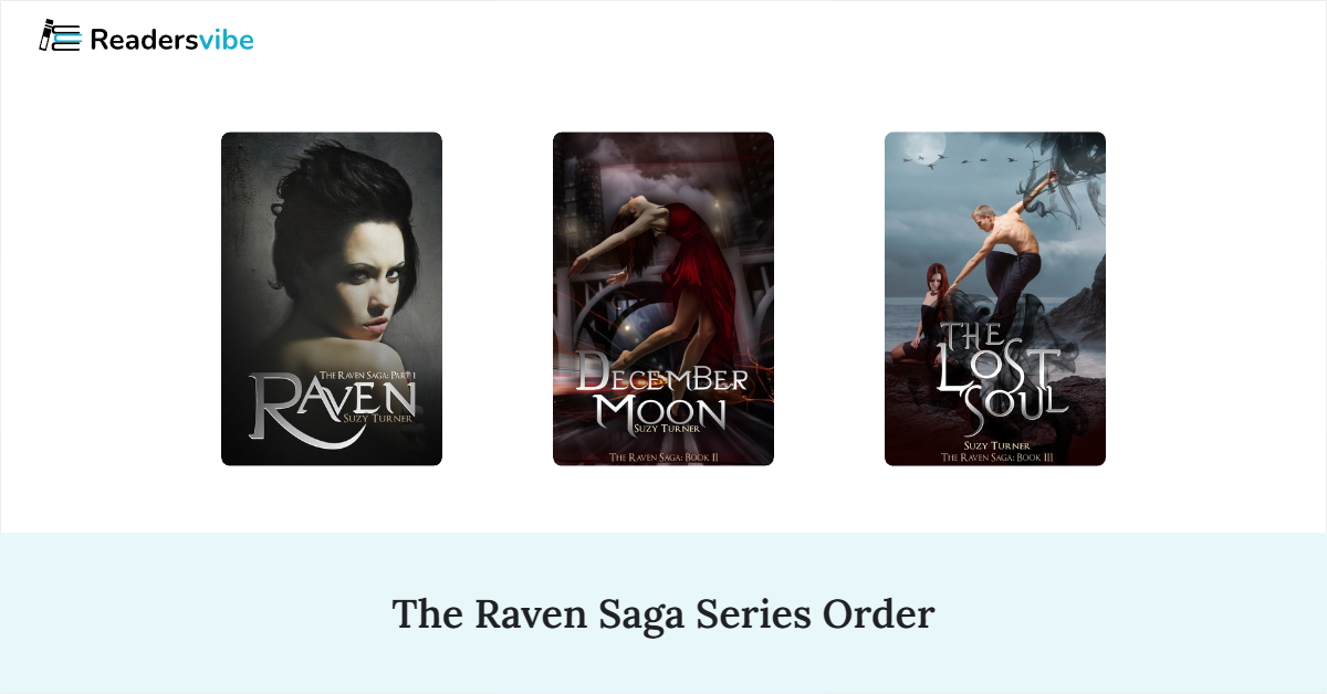 The Raven Saga Book Series In Order (3 Books)
