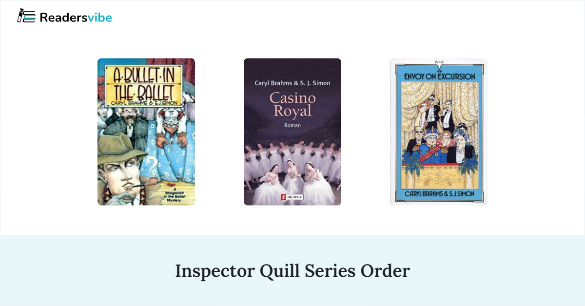Inspector Quill Book Series In Order (4 Books)