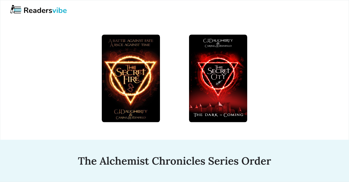 The Alchemist Chronicles Book Series In Order (2 Books)