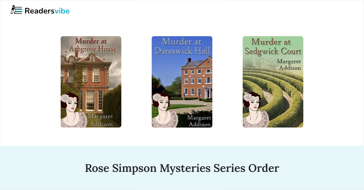 Rose Simpson Mysteries Book Series In Order (10 Books)