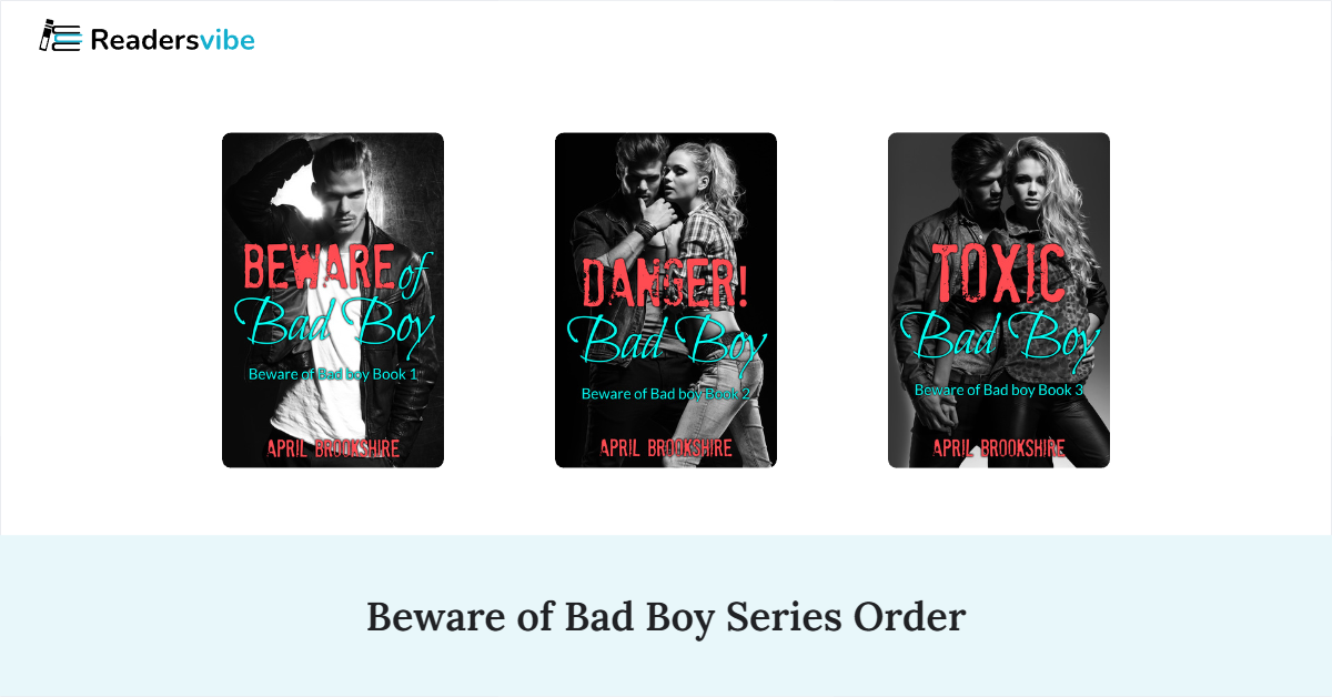 Beware of Bad Boy Book Series In Order (3 Books)