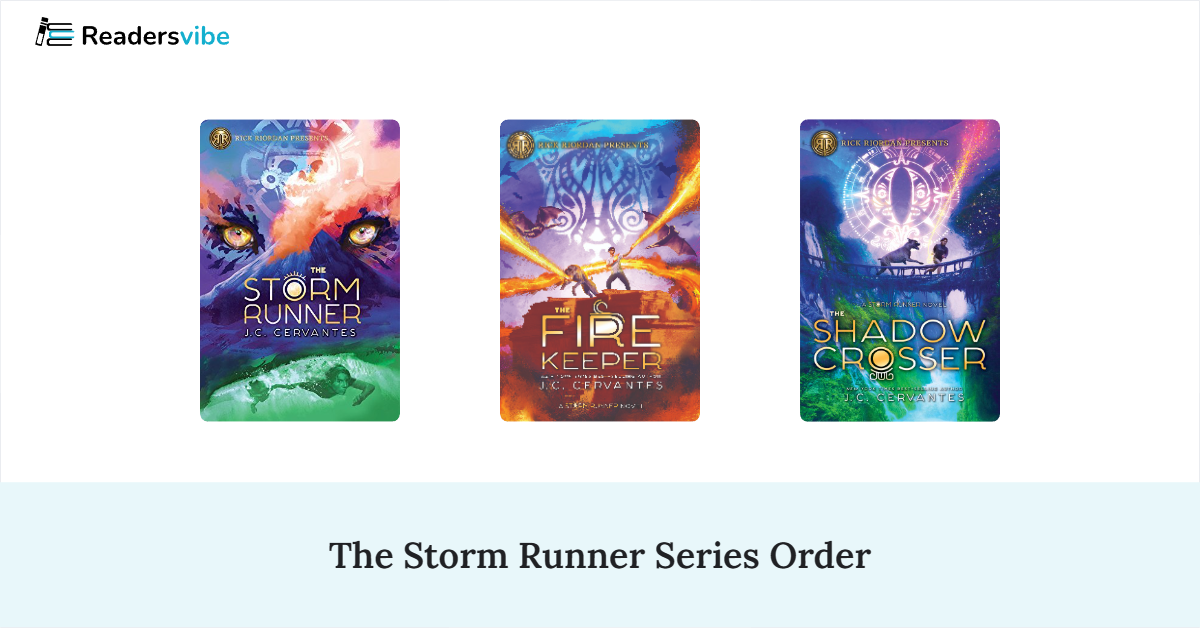 The Storm Runner Book Series In Order (3 Books)