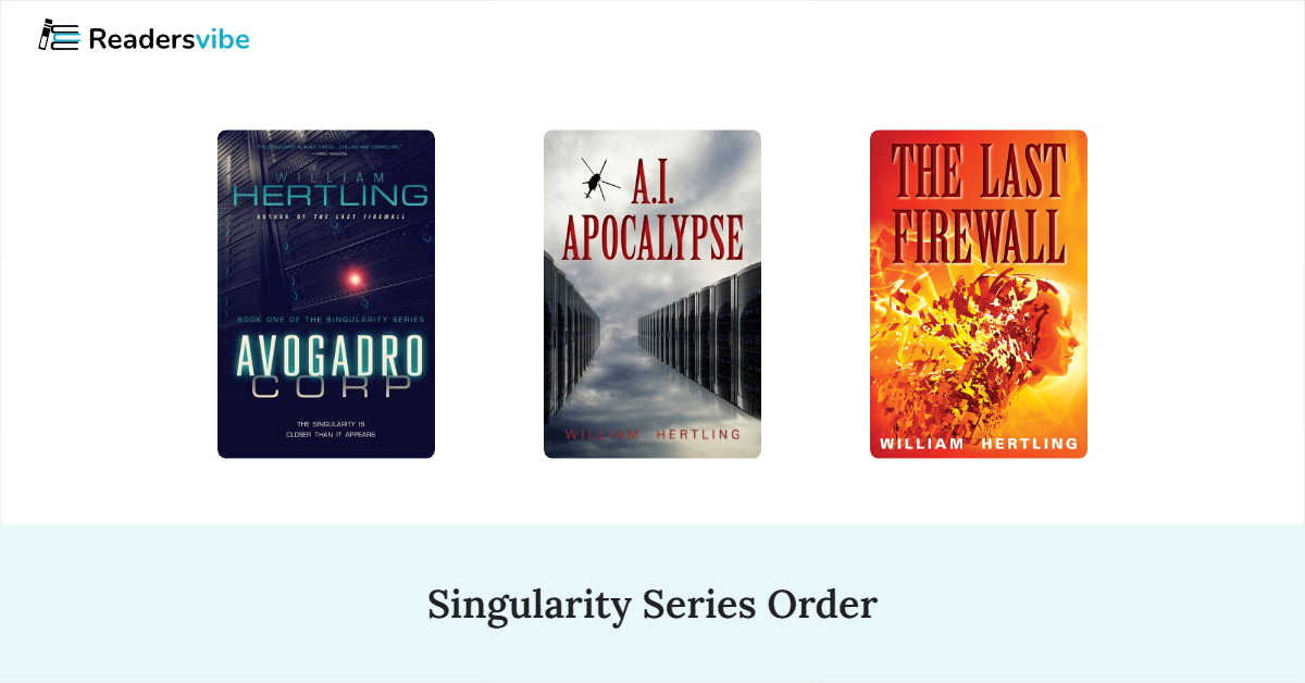 Singularity Book Series In Order (4 Books)