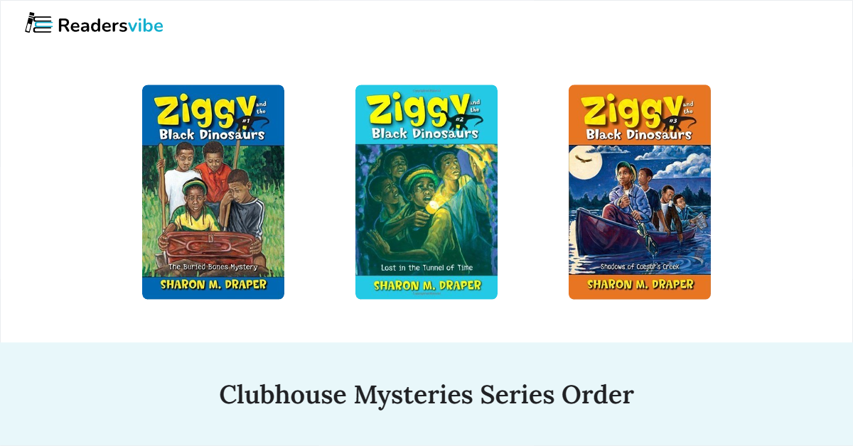 Clubhouse Mysteries Book Series In Order (7 Books)