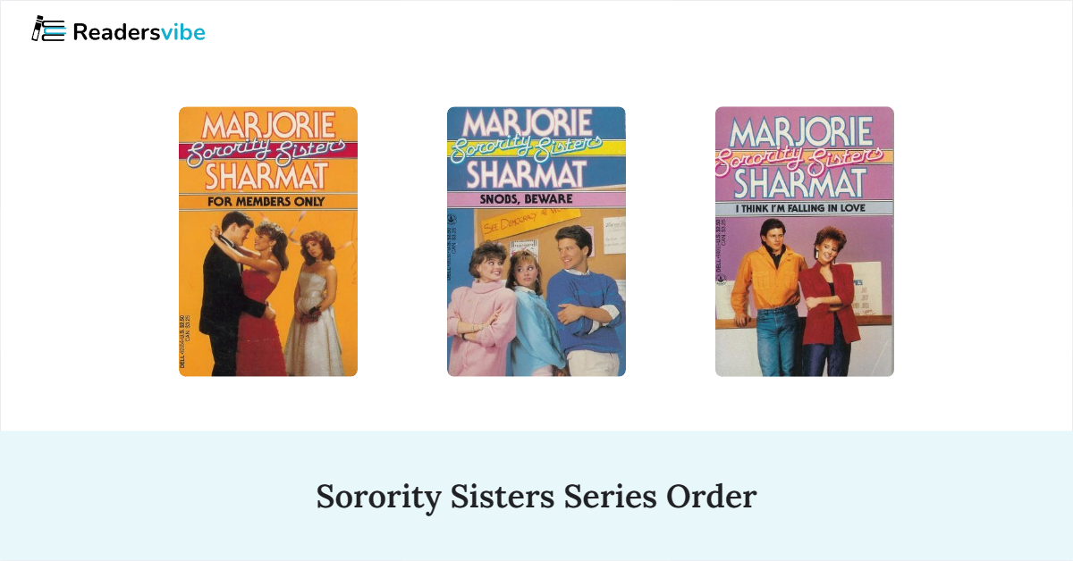 Sorority Sisters Book Series In Order (8 Books)