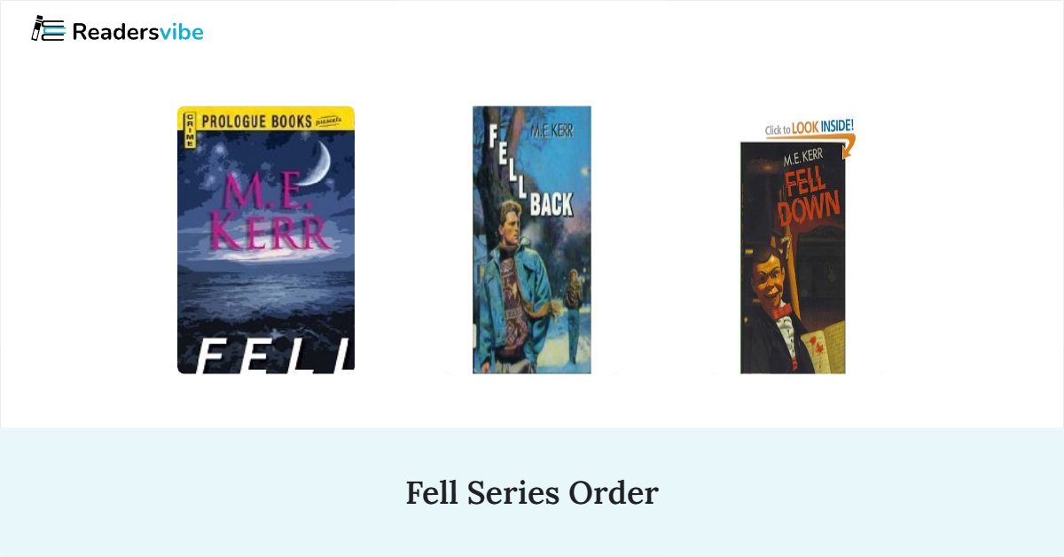 Fell Book Series In Order (3 Books)