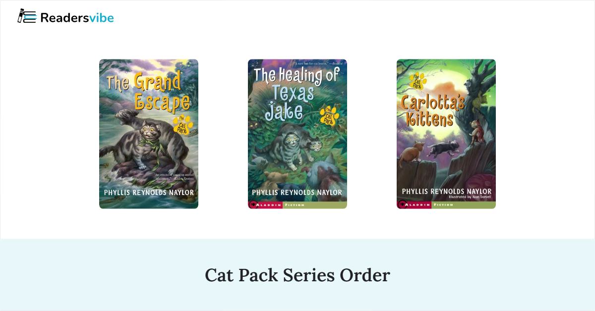 Cat Pack Book Series In Order (4 Books)