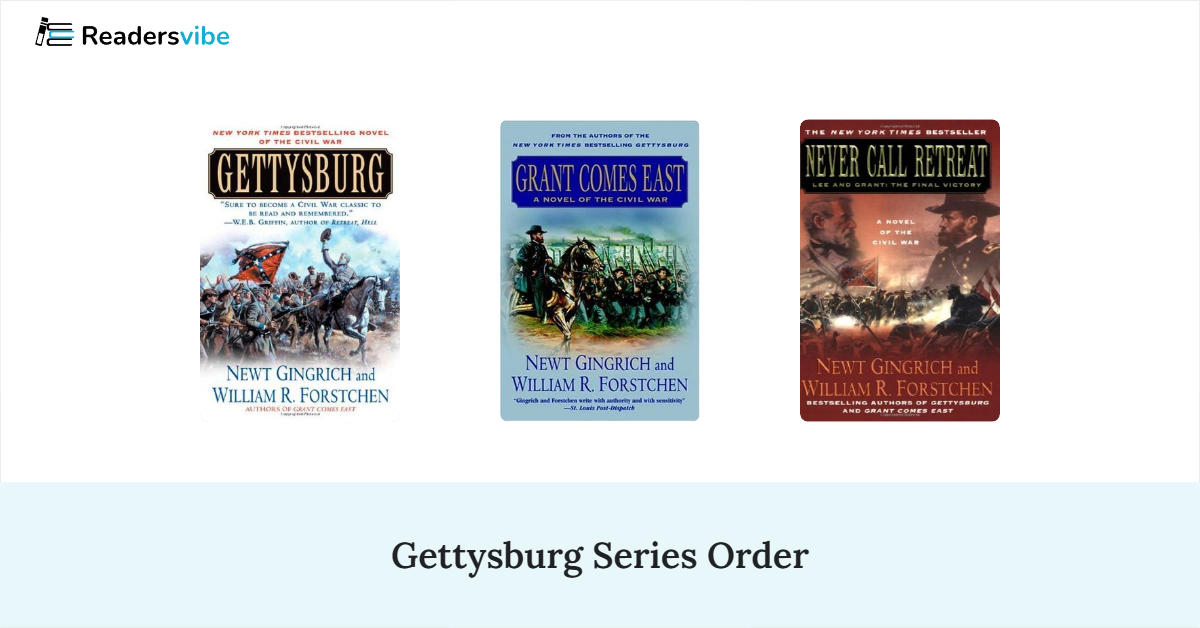 Gettysburg Book Series In Order (4 Books)