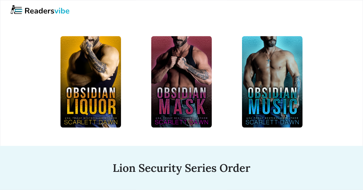 Lion Security Book Series In Order (3 Books)