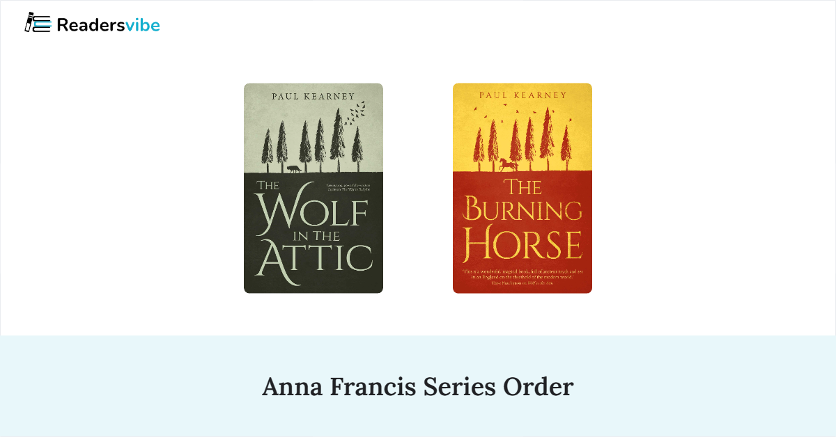 Anna Francis Book Series In Order (2 Books)