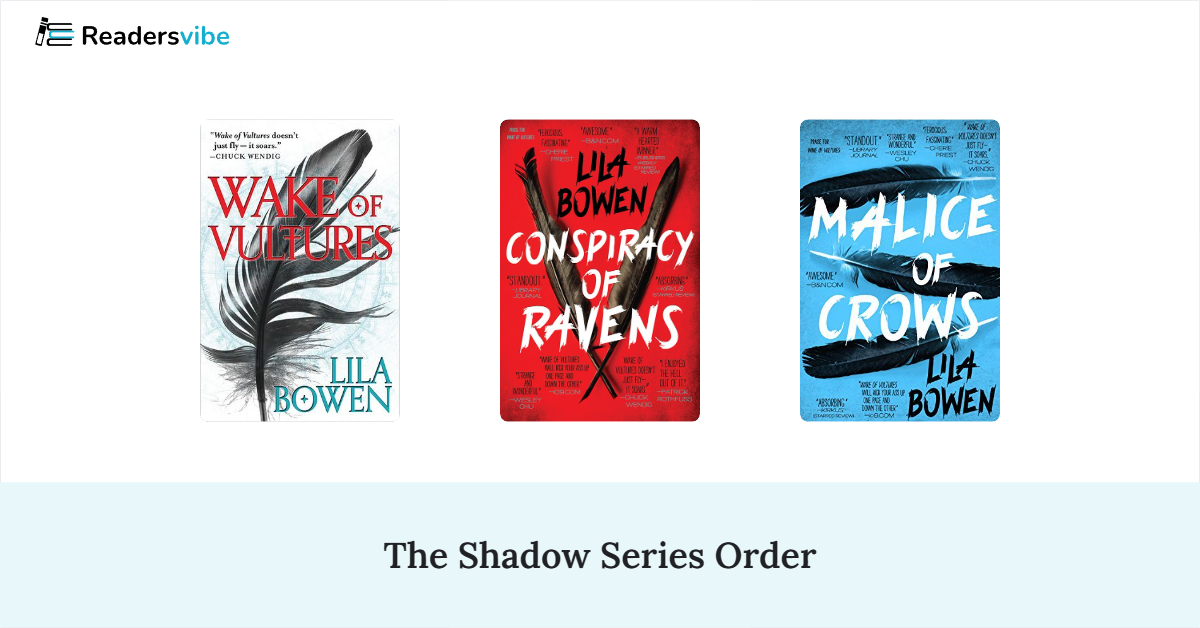 The Shadow Book Series In Order (11 Books)