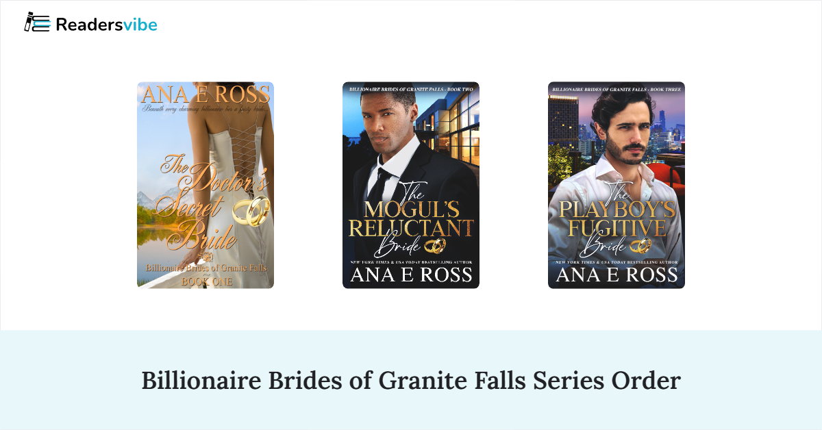 Billionaire Brides of Granite Falls Book Series In Order (5 Books)