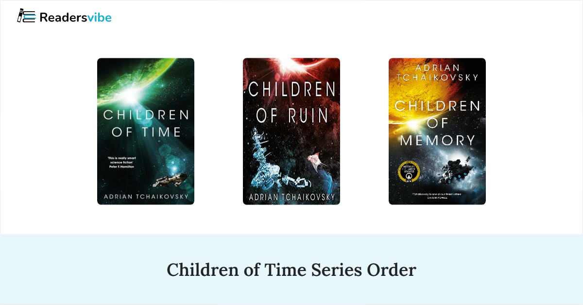 Children of Time Book Series In Order (3 Books)