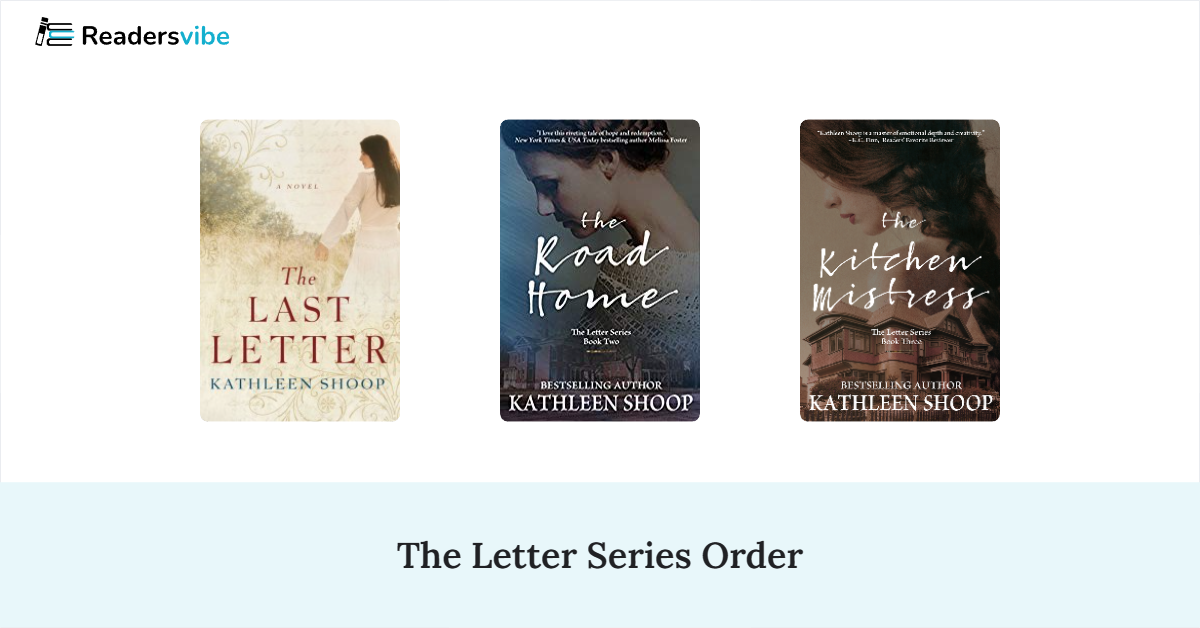 The Letter Book Series In Order (4 Books)