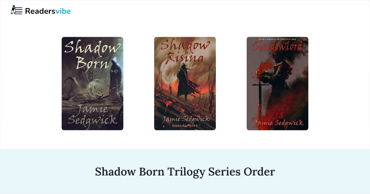 Shadow Born Trilogy Book Series In Order (3 Books)