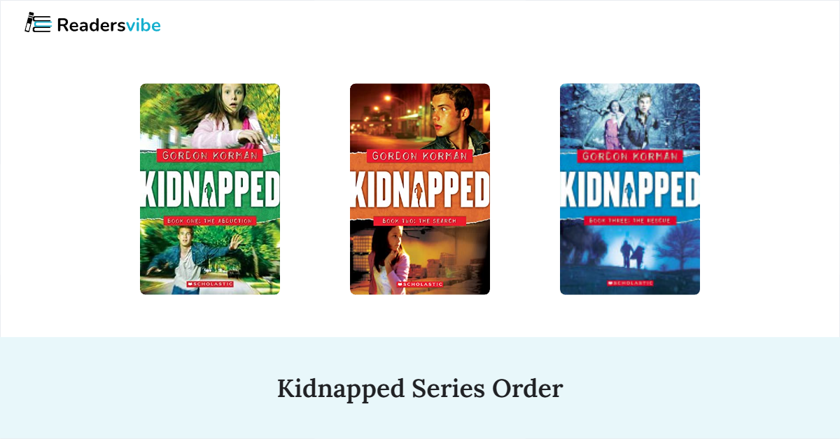 Kidnapped Book Series In Order (3 Books)